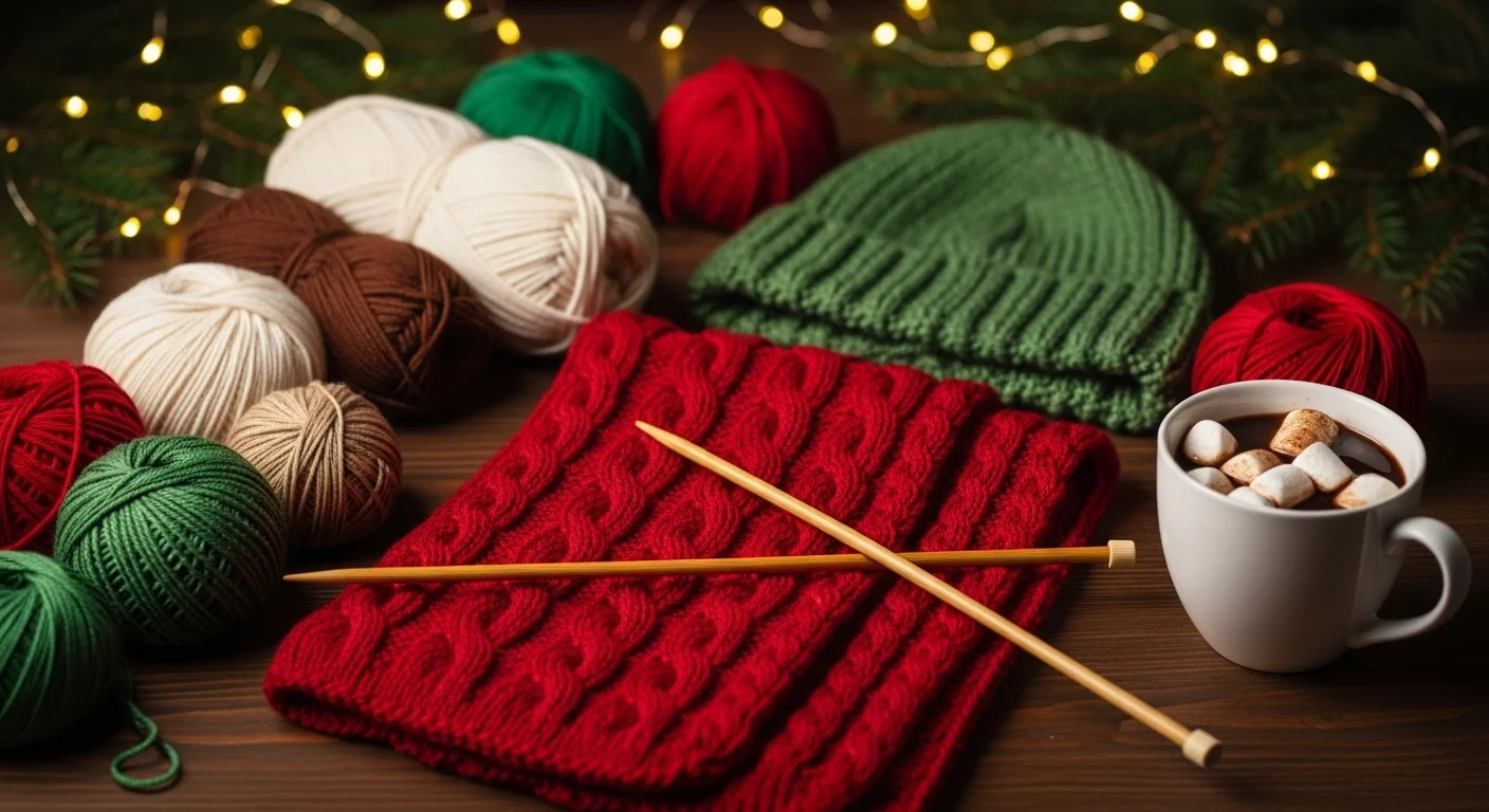 22 Cozy Christmas Knitting Crafts That Make Money Online - fortunedude.com
